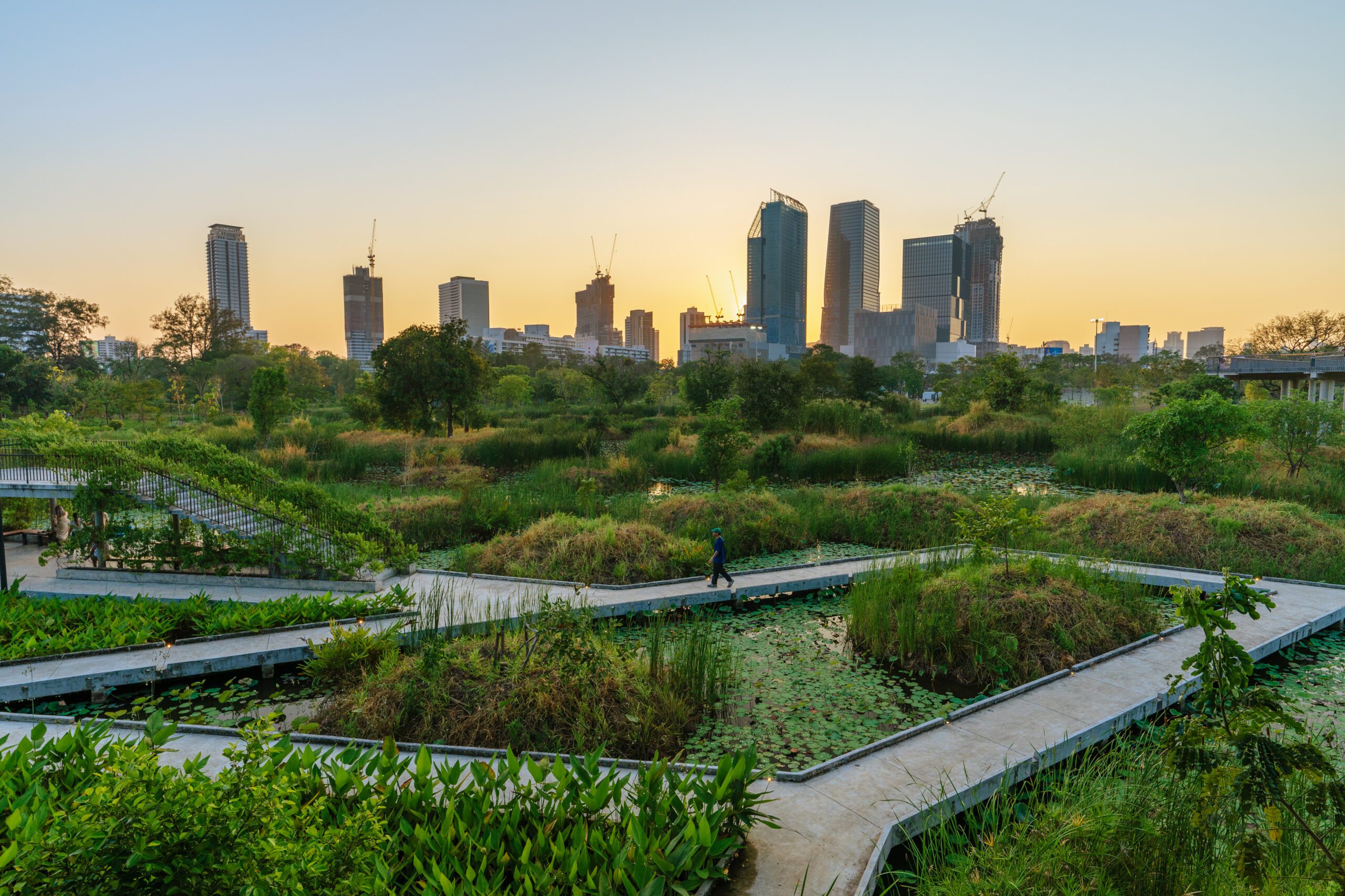 Benjakitti Park - Greener Bangkok